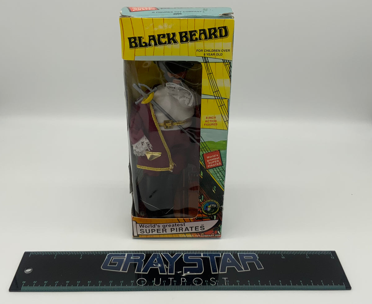 Mego Super Pirates - 2005 Figure Toys BLACKBEARD - Complete – Graystar ...